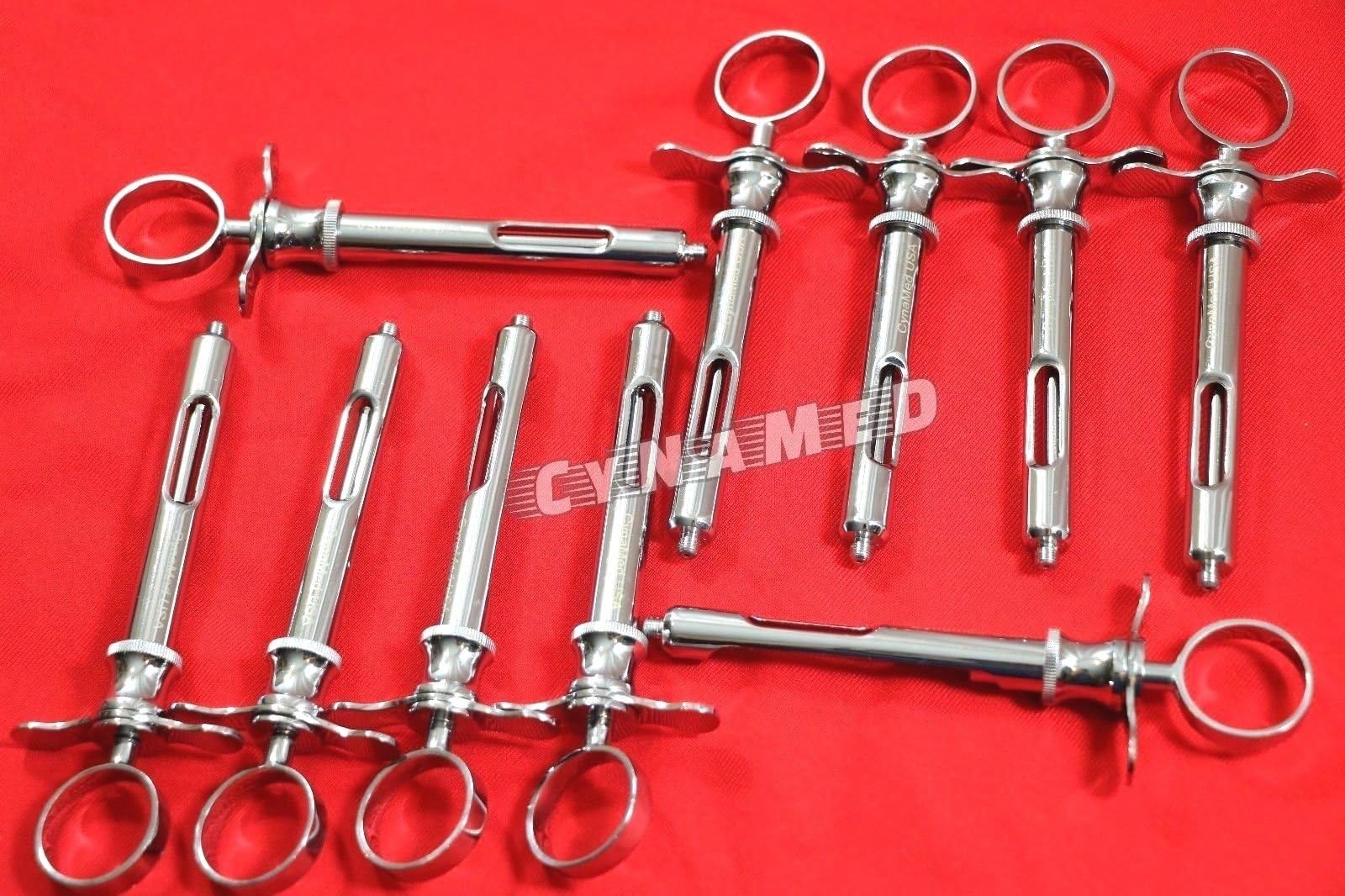 Amazon.com: 5 PREMIUM ASPIRING DENTAL SYRINGES 1.8mL ANESTHETIC ONE ...