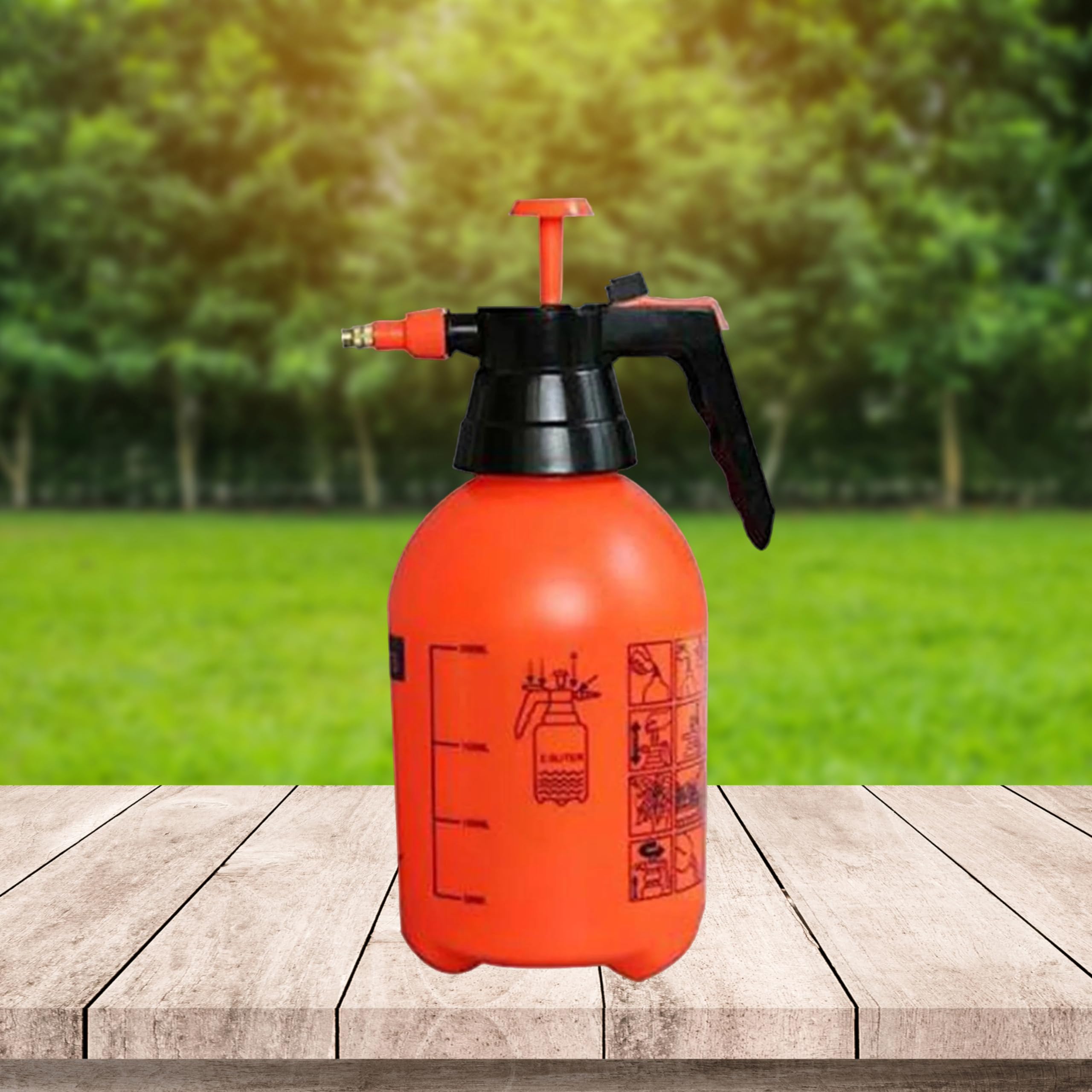 Garden Water Sprayer 2 L | Pressure Spray Pump for Home Garden | Spray ...