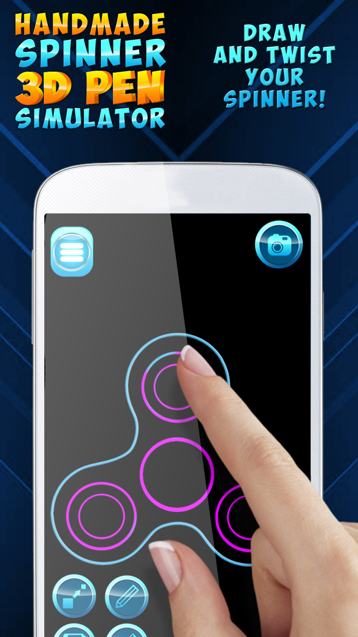 Handmade Spinner 3D Pen Simulator - Application sur Amazon Appstore