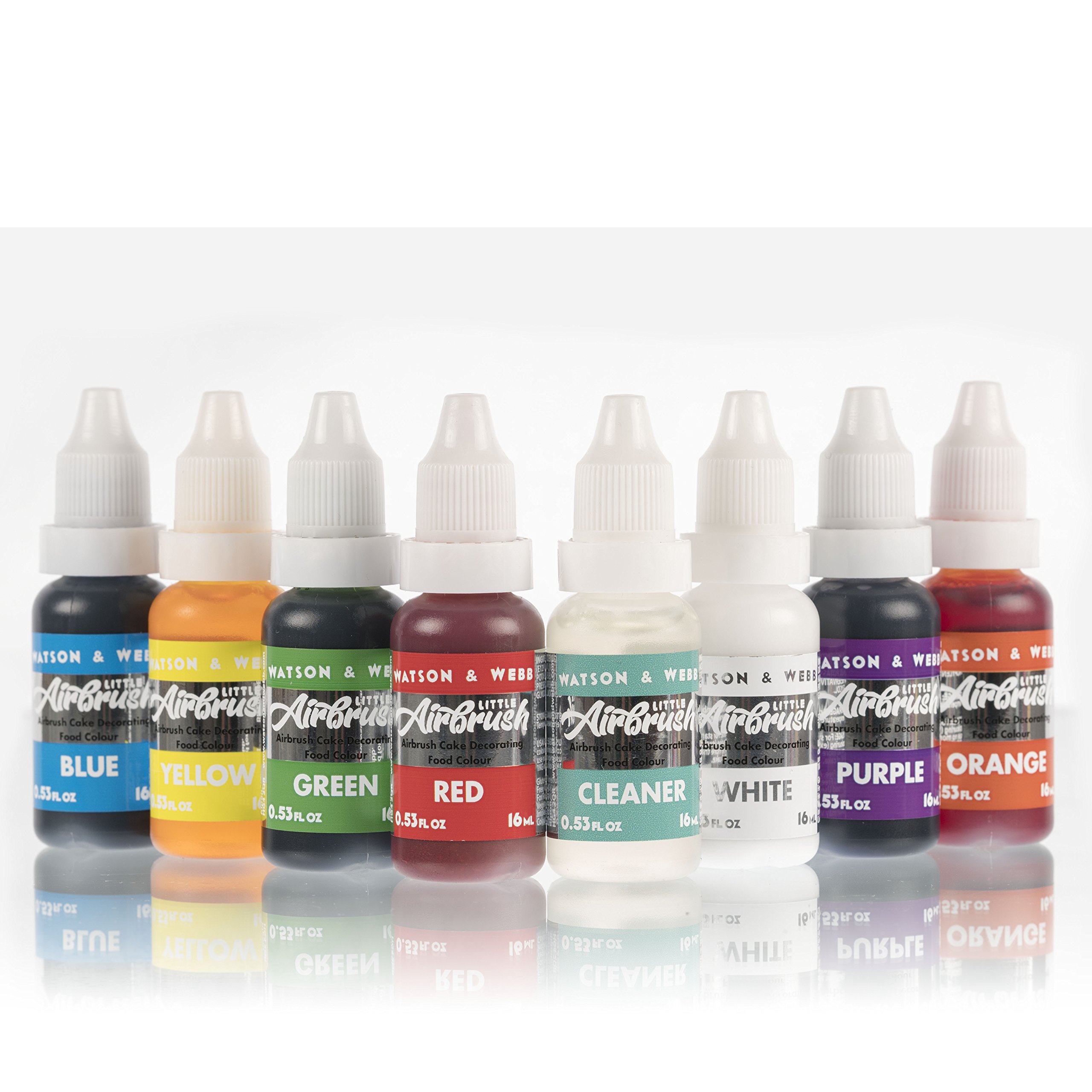 Amazon.com : Airbrush Food Coloring Set Gluten Nut & Lactose Free ...