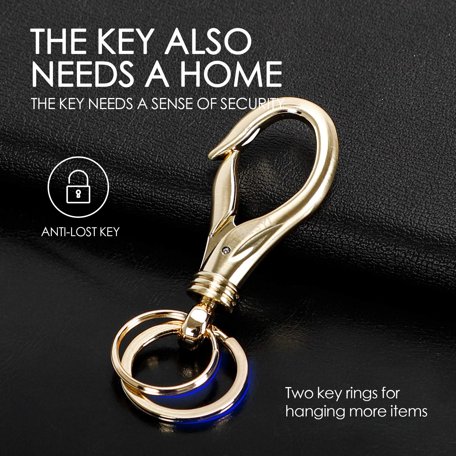Snapklik.com : BESYL Gold Commerce Keychain
