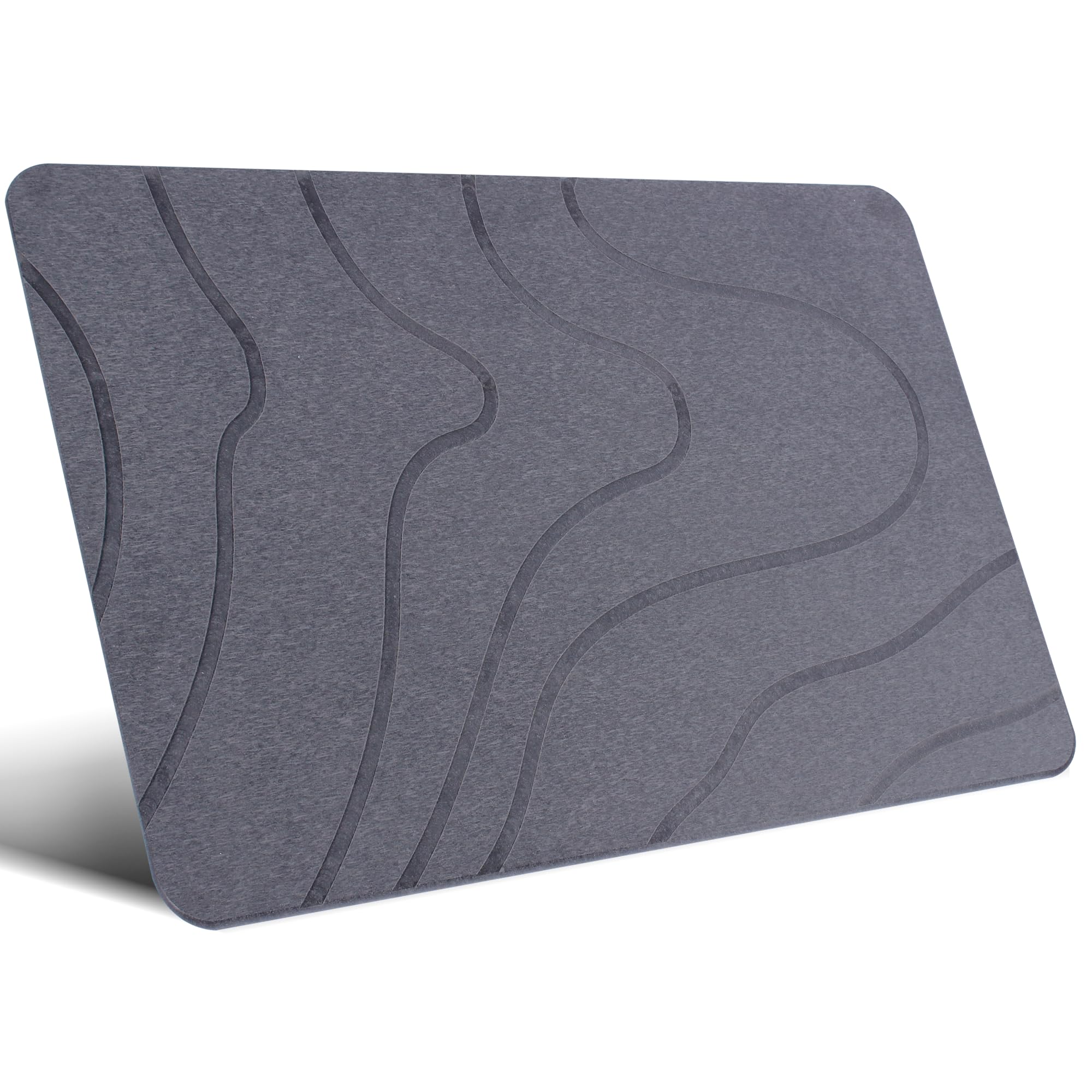 Amazon.com: DSB Stone Bath Mat 23" x 15" - Diatomaceous Earth Stone ...