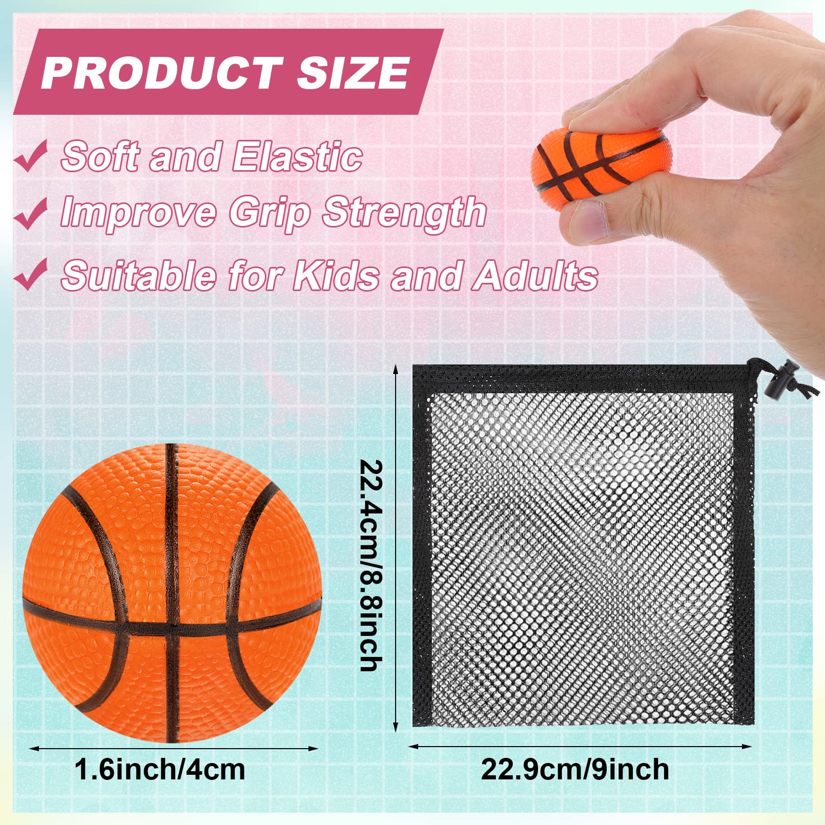 Poof Slinky 875 Poof 4 Inch Pro Mini Foam Basketball