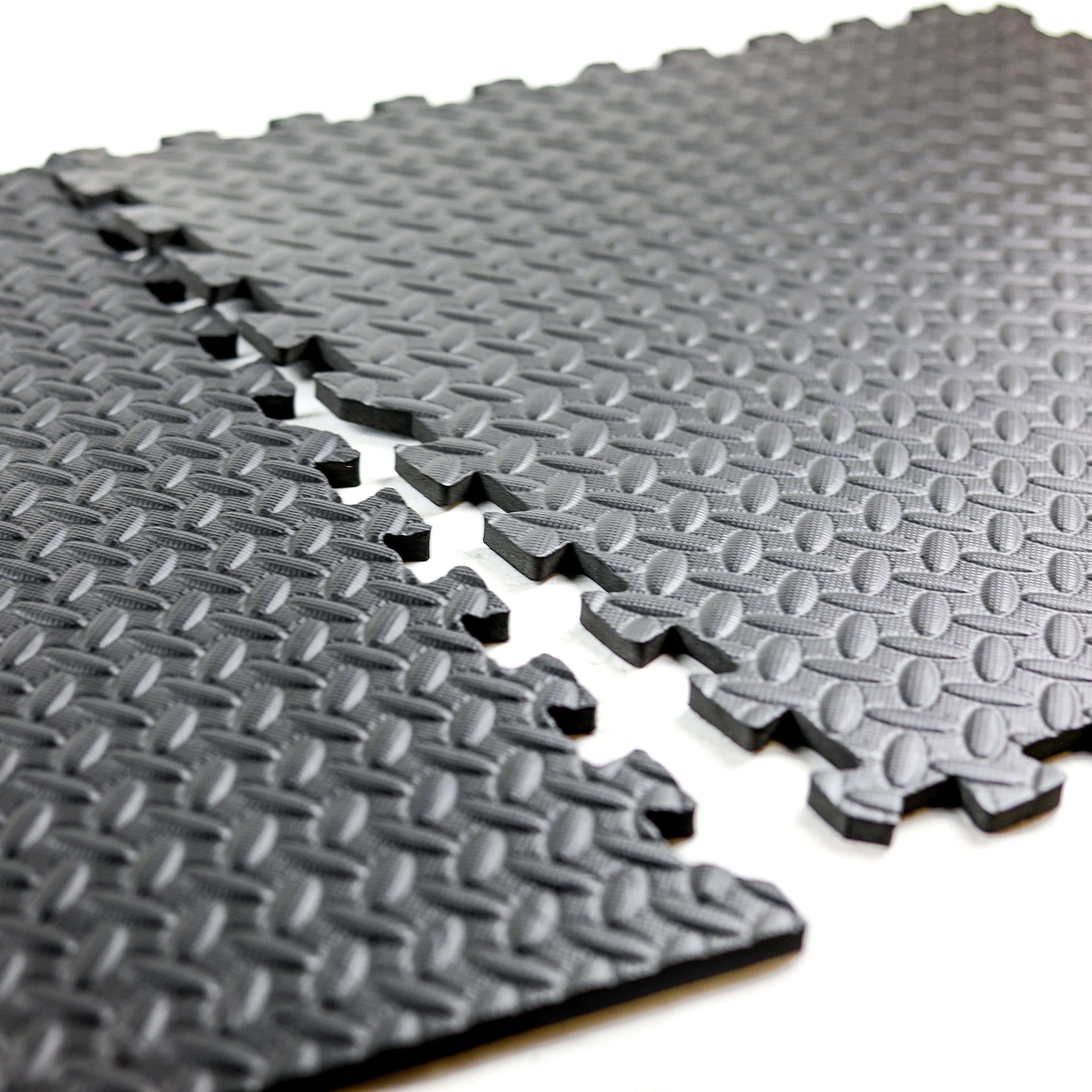 Snapklik.com : CAP Barbell 36-Piece Diamond Plate Texture Puzzle ...