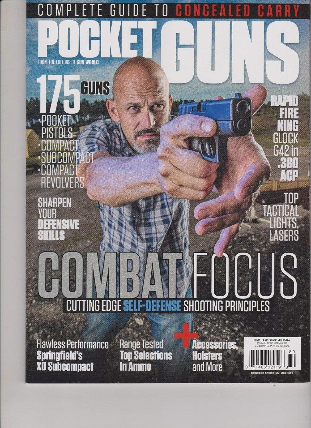 POCKET GUNS MAGAZINE SPRING 2015, 175 GUNS, COMBAT FOCUS.: POCKET GUNS ...
