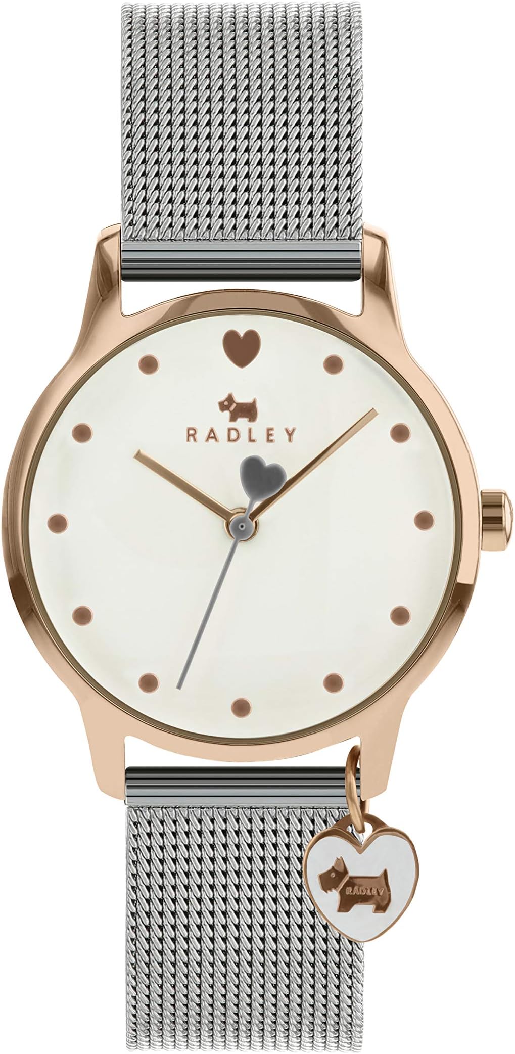 RADLEY Ladies Silver Mesh Strap Watch RY4399 : Amazon.co.uk: Fashion