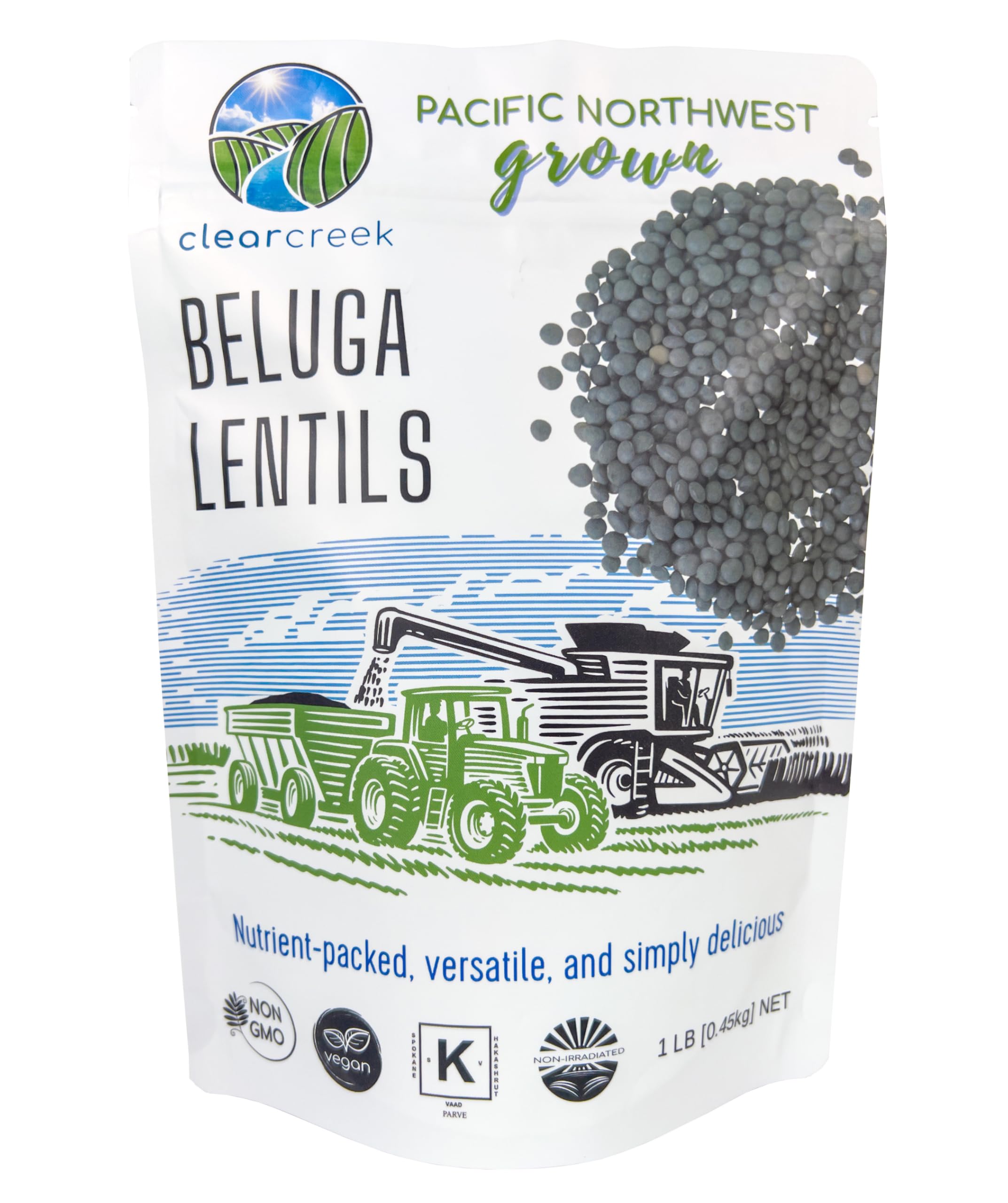 Amazon.com : Black Lentils | Black Beluga Caviar Lentils | 1 lb Re ...