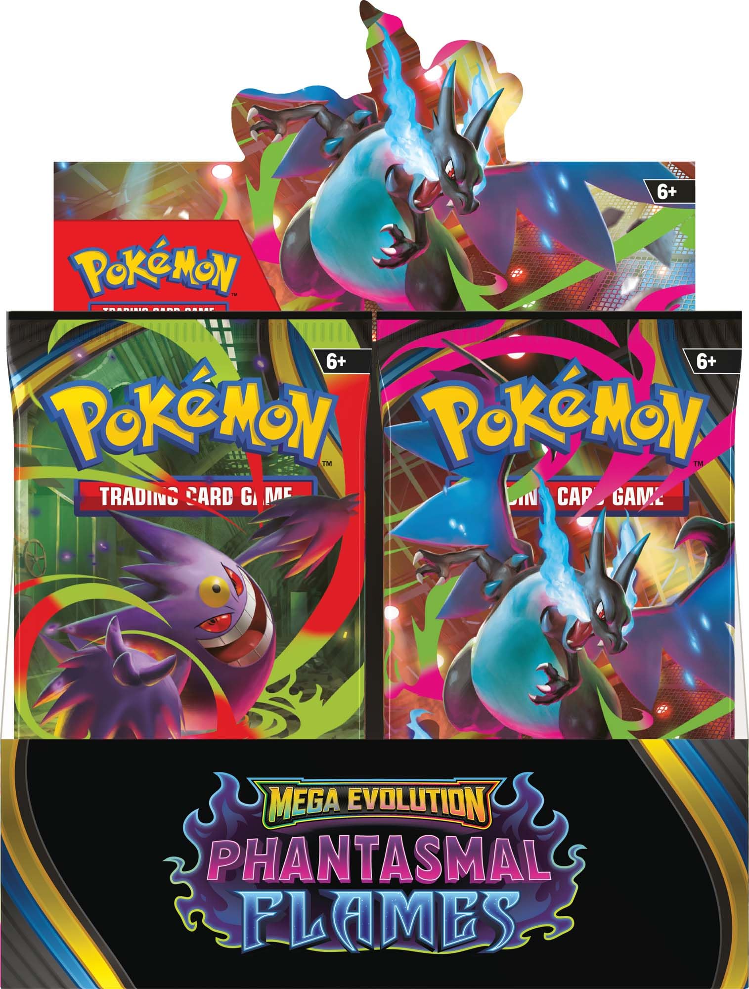 Pokemon TCG: Mega Evolutions Phantasmal Flames Booster Display Box ...