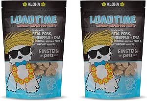 Amazon.com : Einstein Pets Luau TIME Classics Crunchy Heart Shaped ...