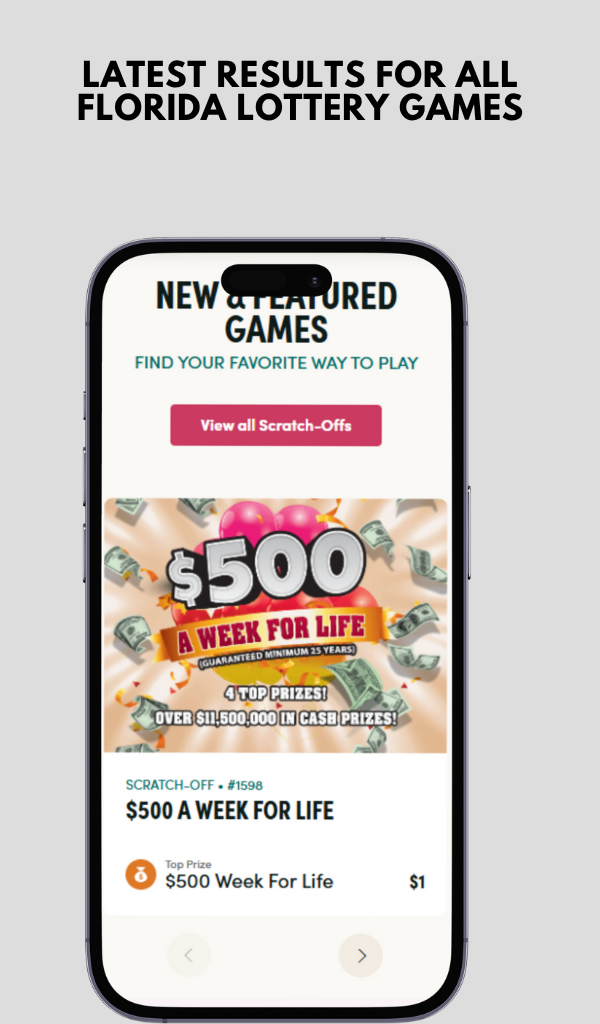 Florida Lottery - App on Amazon Appstore