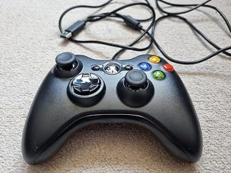 Zexrow Xbox 360 Wired Controller, Game Controller USB Wired PC Joystick ...
