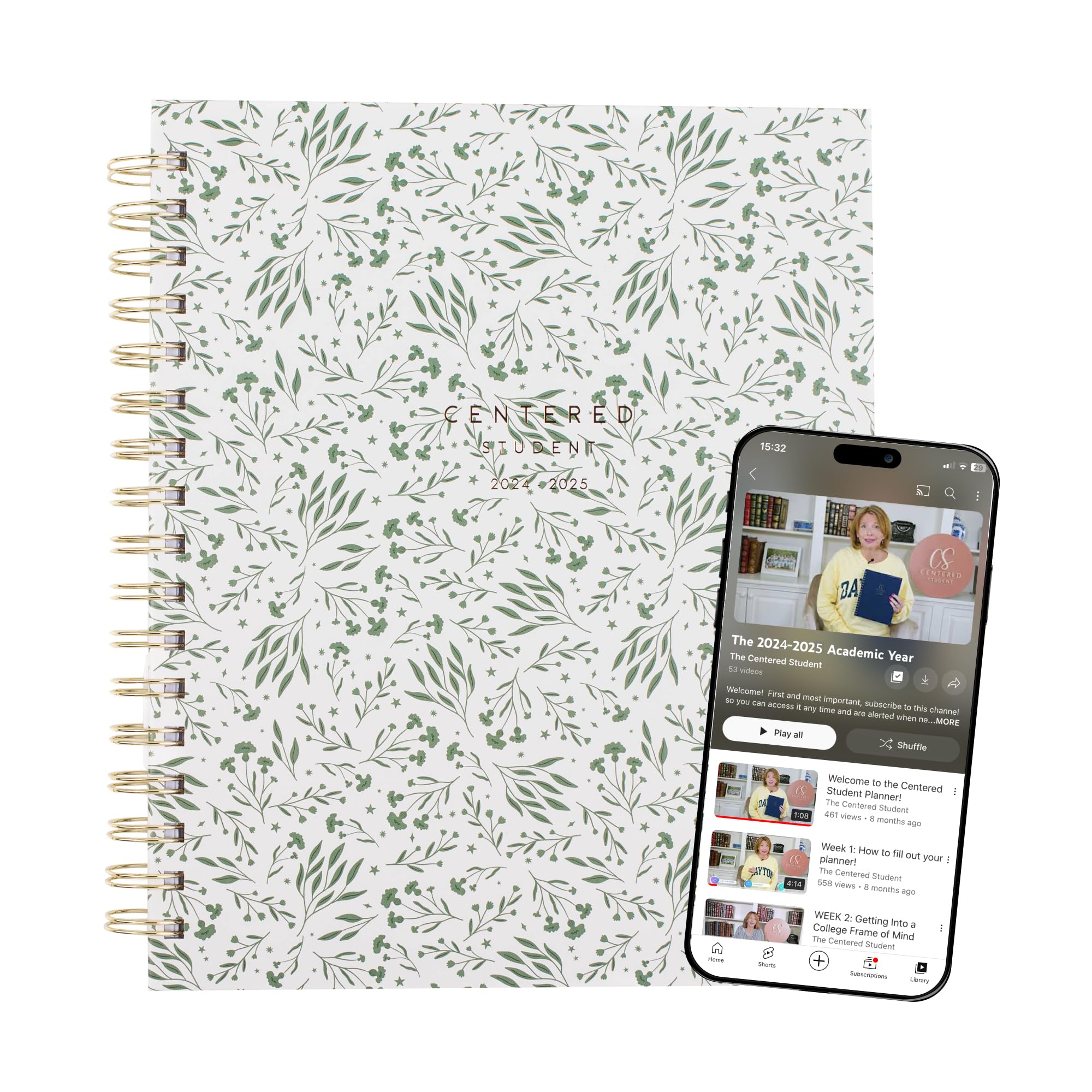 Amazon.com : The Centered Student Academic Planner 2024-2025 | College ...