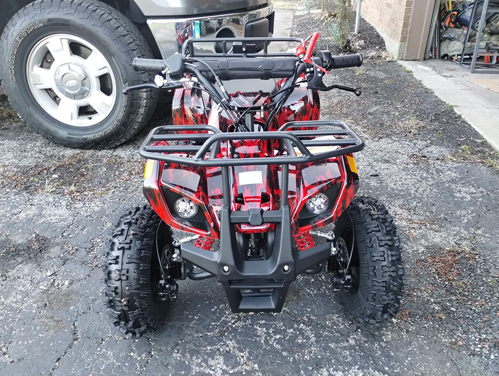 $58/mo - Finance X-PRO ATV 4 Wheelers 40cc ATV Quads Quad (Spider Red ...