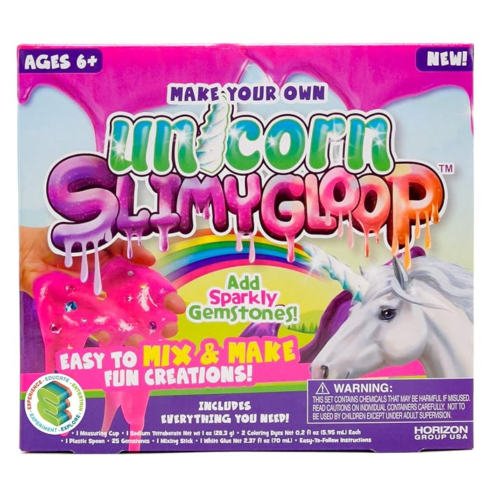 Buy Slimygloop Make Your Own Unicorn DIY Slime Kit by Horizon Group Usa ...