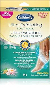 Dr. Scholl's Ultra Exfoliating Foot Mask 3-pack : Amazon.ca: Health & Personal Care