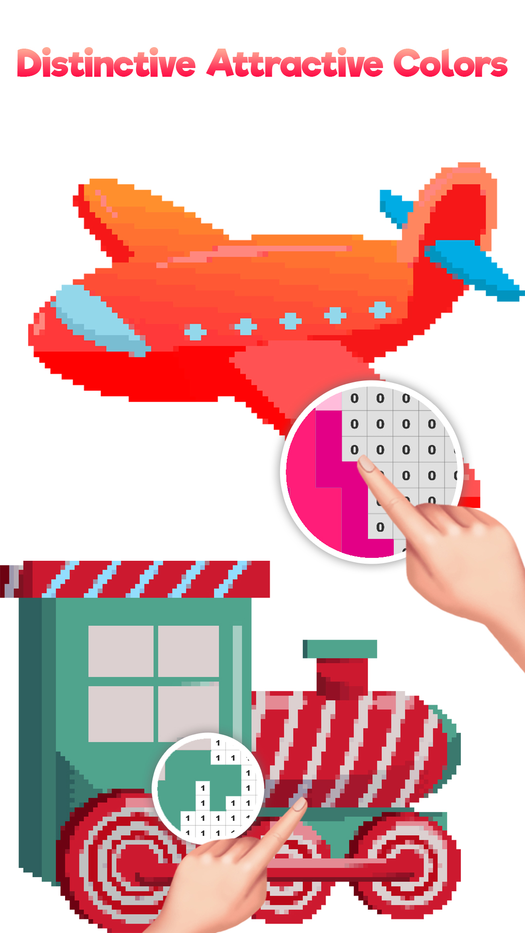 Toys Color By Number - Pixel Art, Sandbox Coloring Book - App on Amazon ...