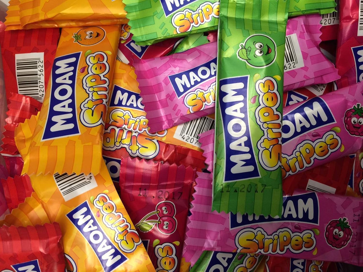 20 x Haribo Maoam Stripes by Diamond Sweets - Choose Your Own Flavour ...