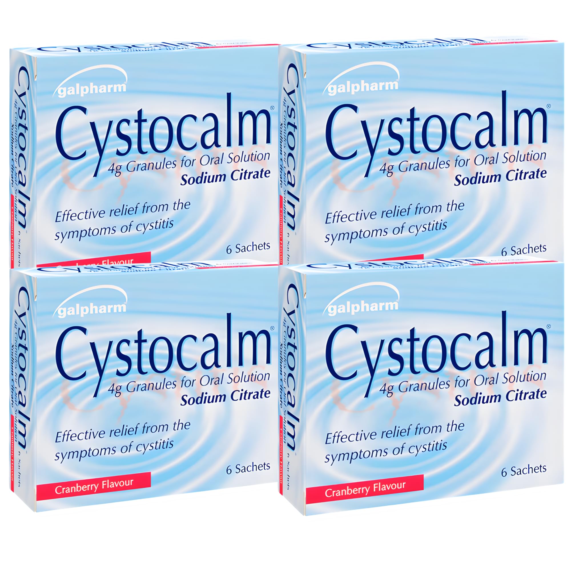 24 x Cystitis Relief Sachets - Cranberry Flavoured Cystocalm – Cystitis ...