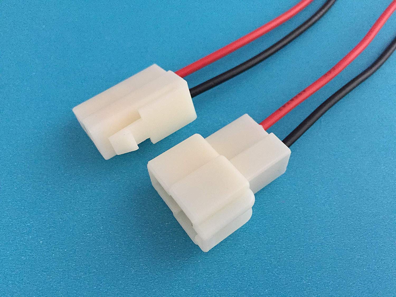 Electrical Pin Connector Male 2 Pin 6.3mm Electrical Male Female