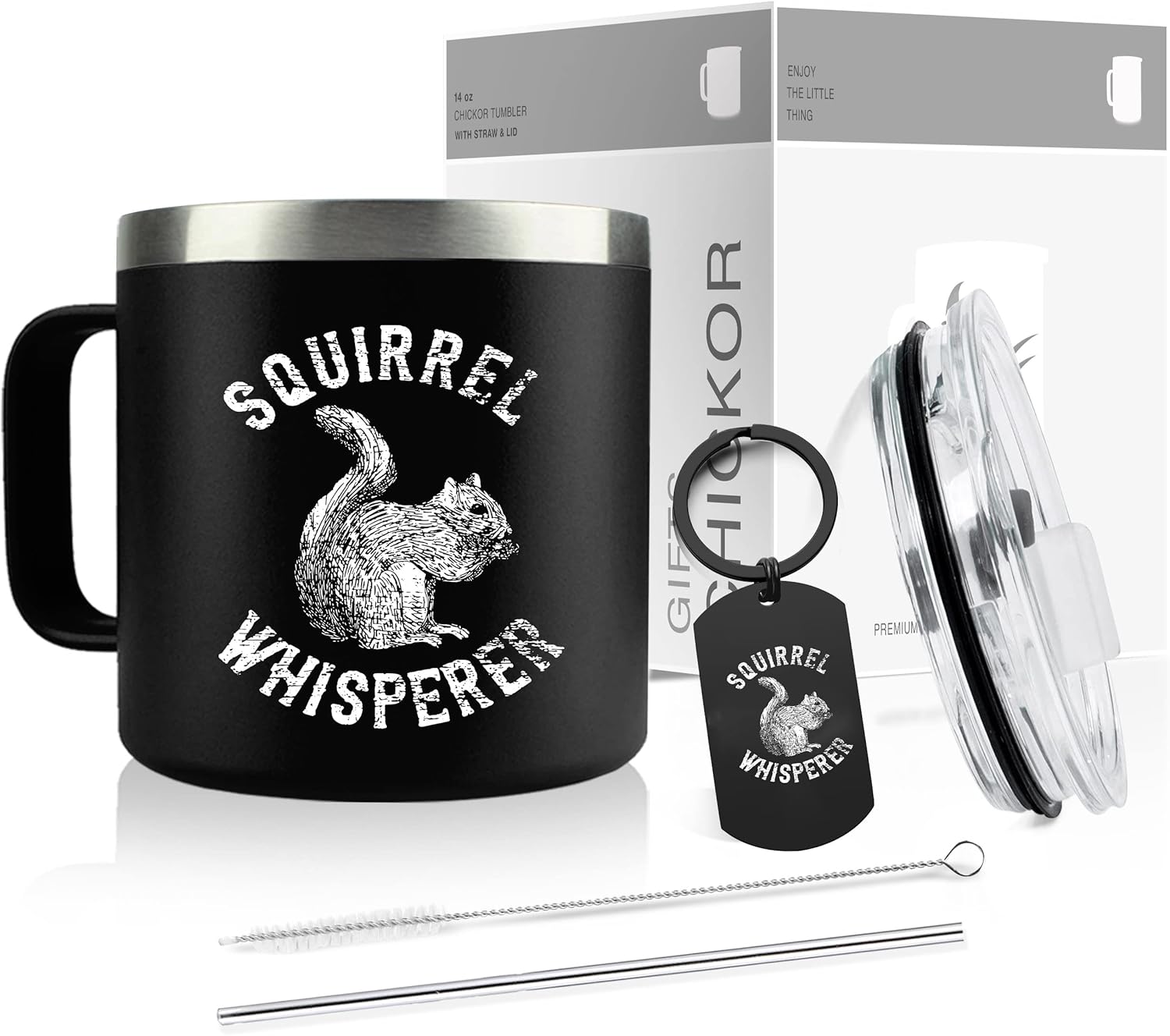 Amazon.com | CHICKOR Squirrel Whisperer Gifts for Men, Squirrel Lovers ...