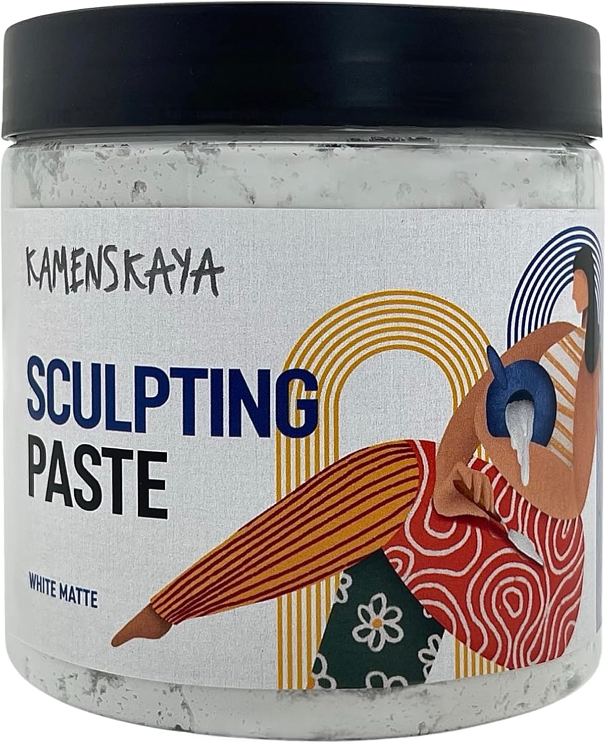 Amazon.com: Kamenskaya Sculpting Paste/Modeling Paste, Lighter Analogue ...