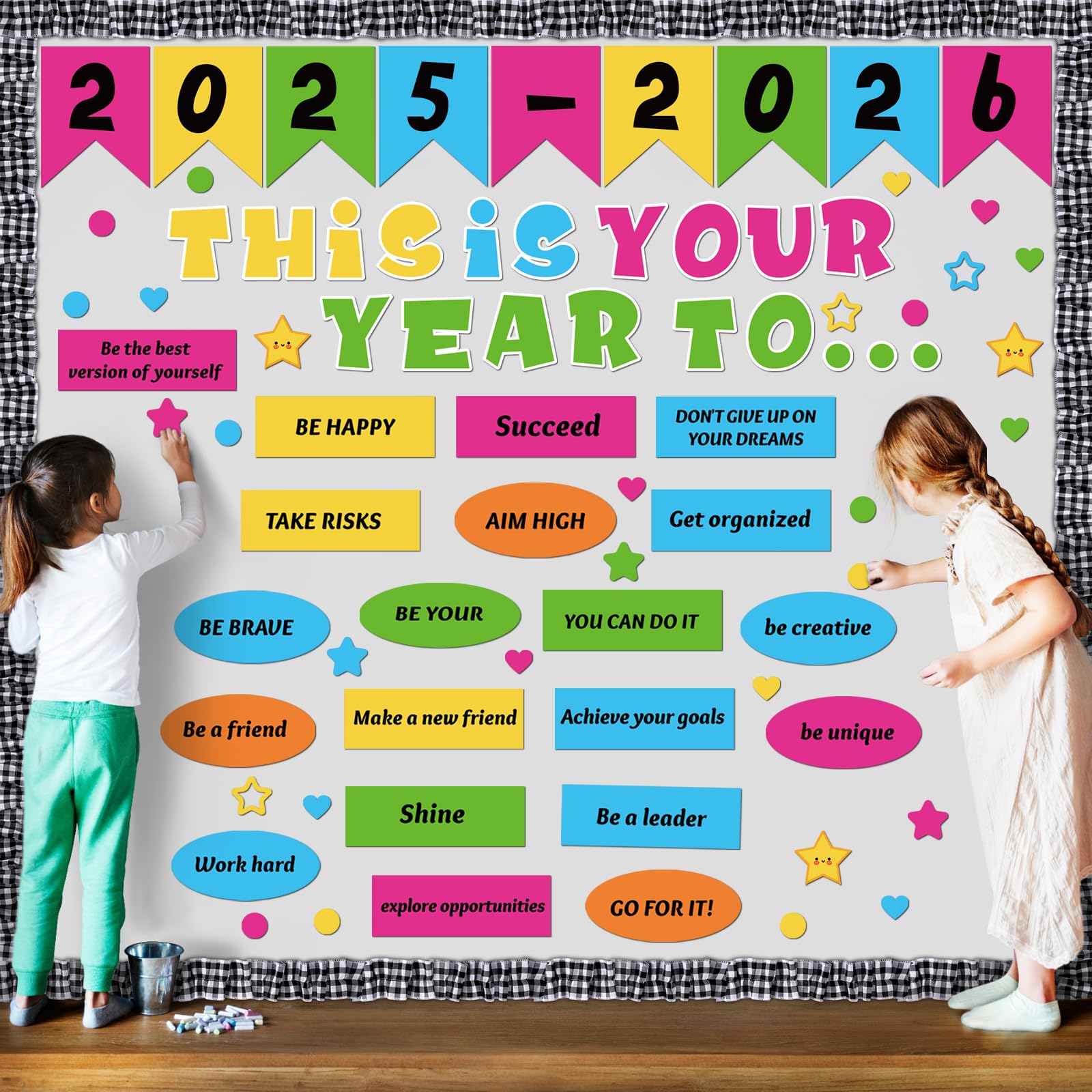 81 Pcs This Is Your Year Bulletin Board Set Welcome | Desertcart INDIA