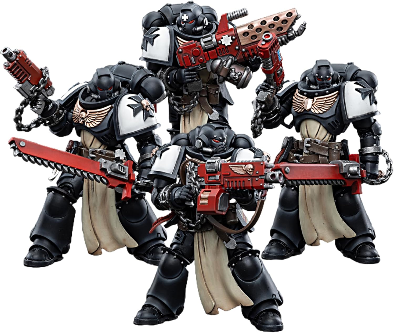 Amazon.com: JOYTOY 1/18 Action Figure Warhammer 40,000 Black Templars ...