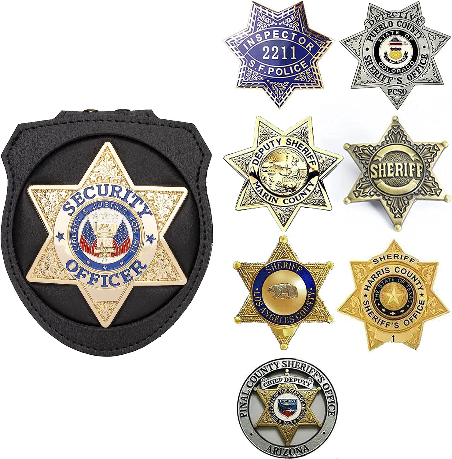 Police Badge Star Of David