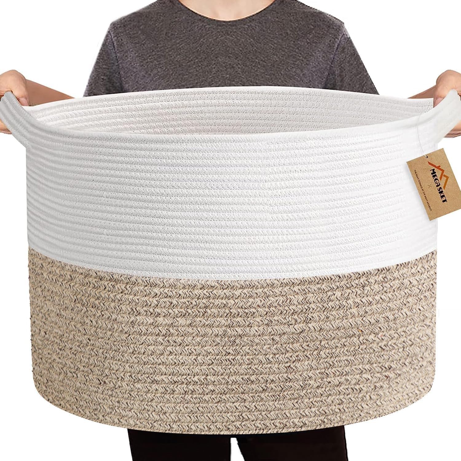 Amazon.com: R RUNKA Large Toy Basket for Kids : Baby