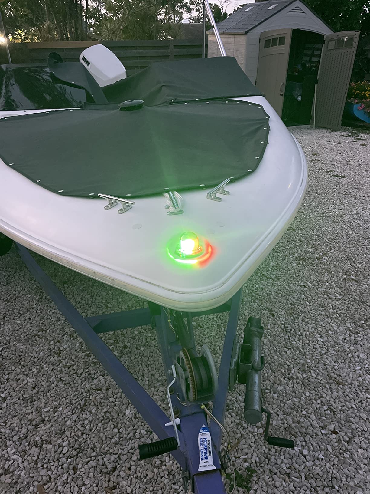 $2/mo - Finance Acelane Boat LED Navigation Lights Marine Red & Green ...