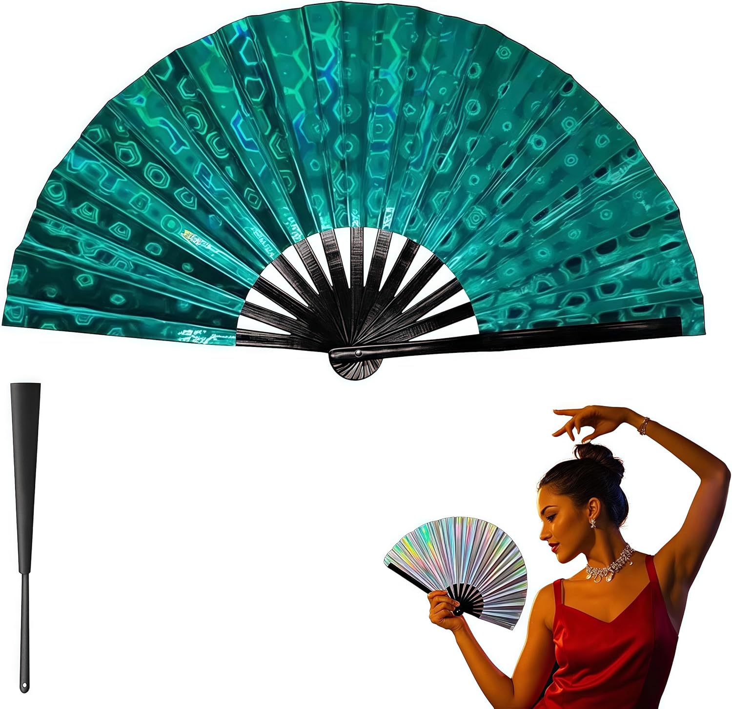 Amazon.com: Line Dance Popping Fan,Boots On The Ground Hand Fan,Line ...