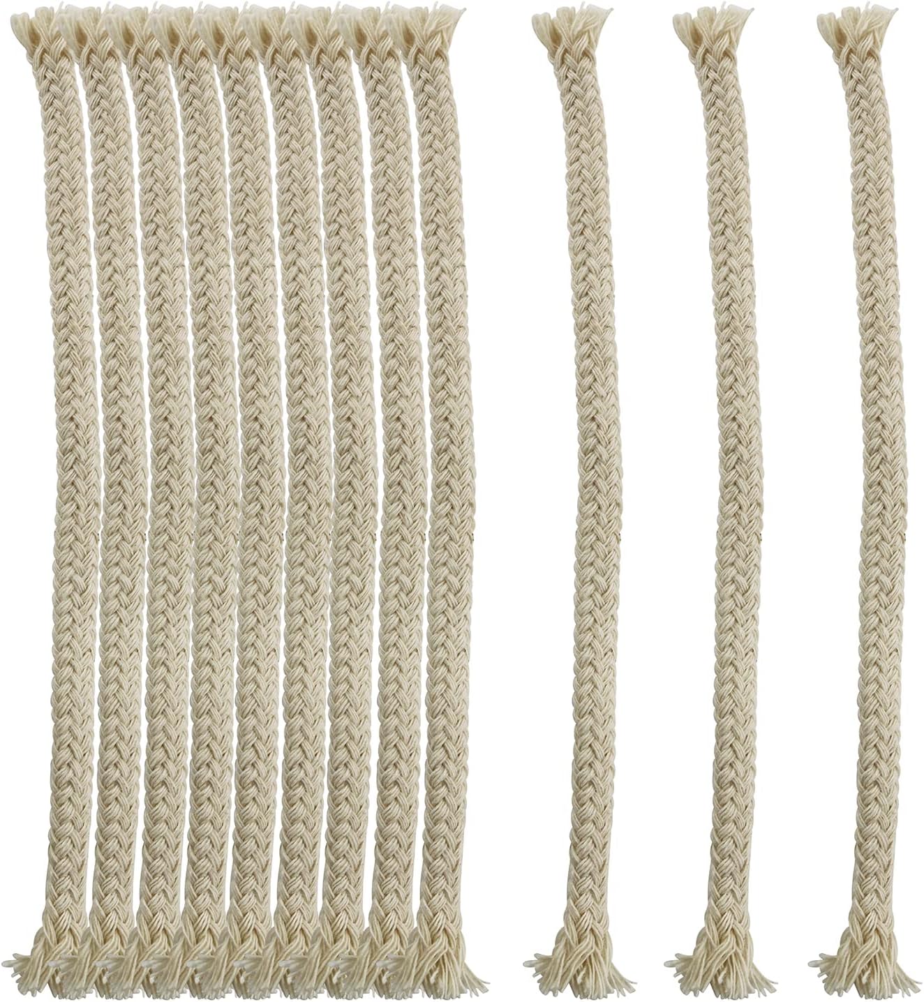 Amazon.com: BOSKY 12 Pcs Round Cotton Kerosene Oil Lamp 6 inch Long ...