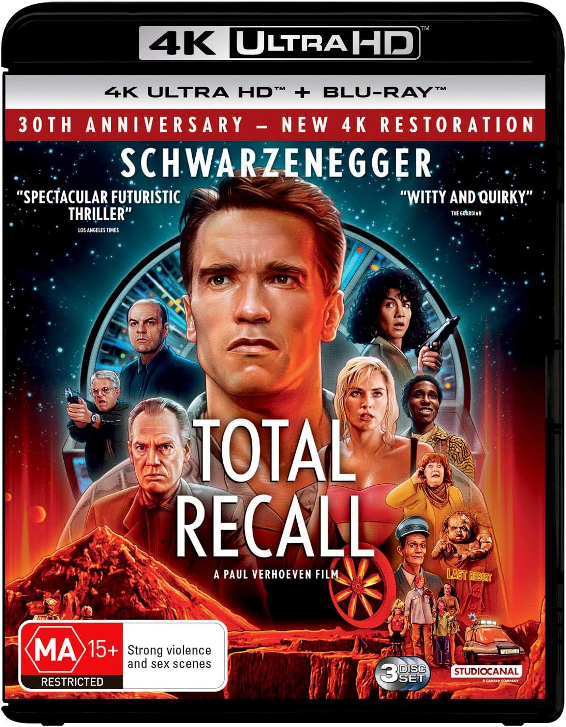 Amazon.co.jp | Vikisda Total Recall (4K Ultra HD + Blu-ray) DVD・ブルーレイ