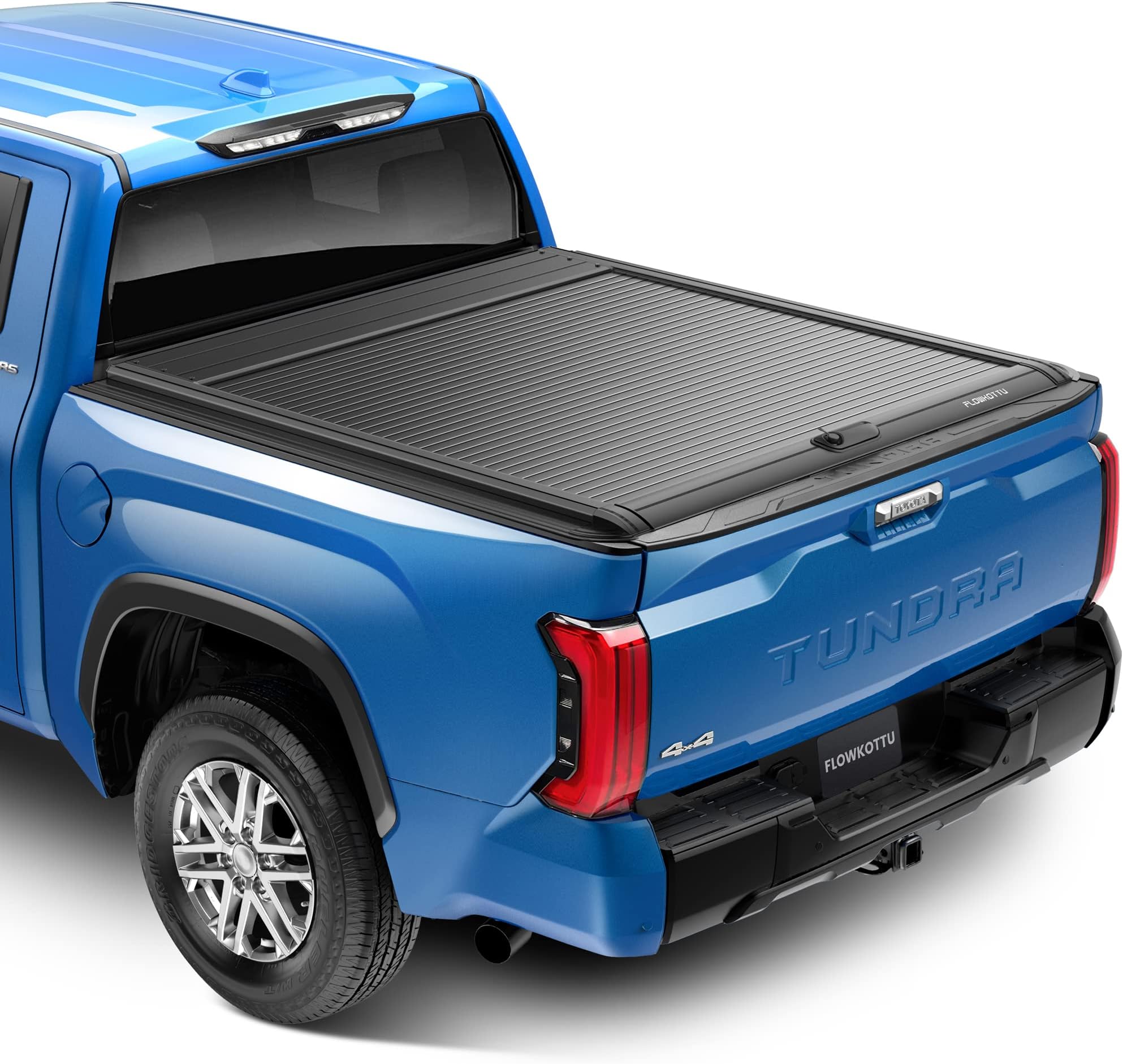 Amazon.com: Flowkottu Retractable Hard Tonneau Cover Fits 2014-2025 ...