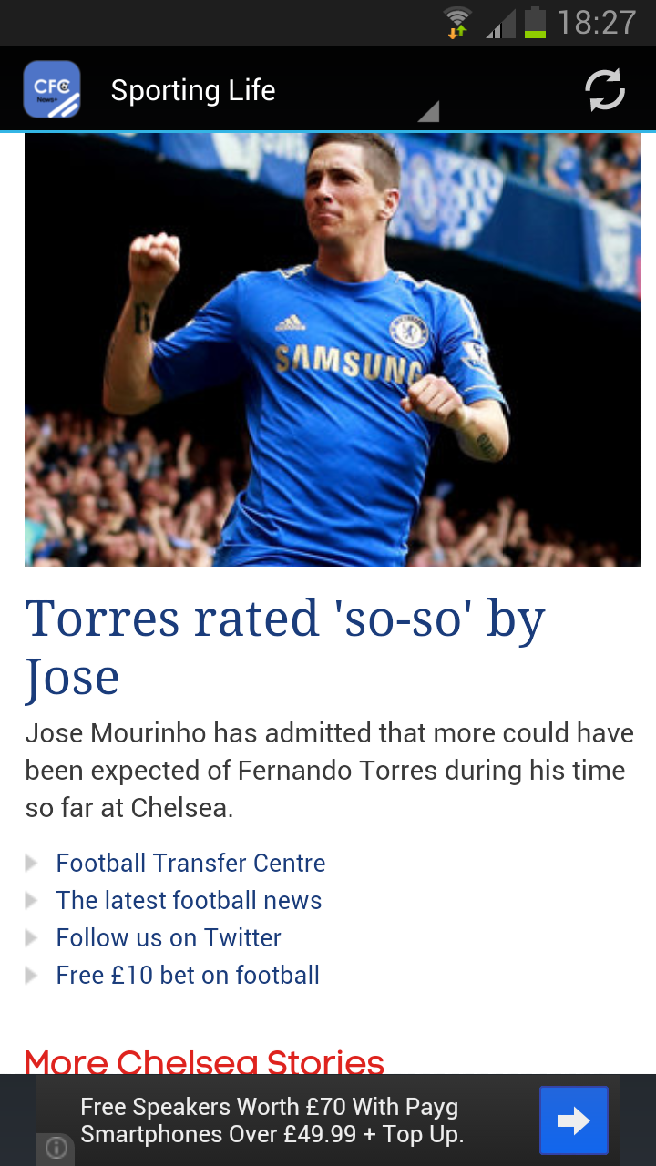 Chelsea FC News+ - App on Amazon Appstore