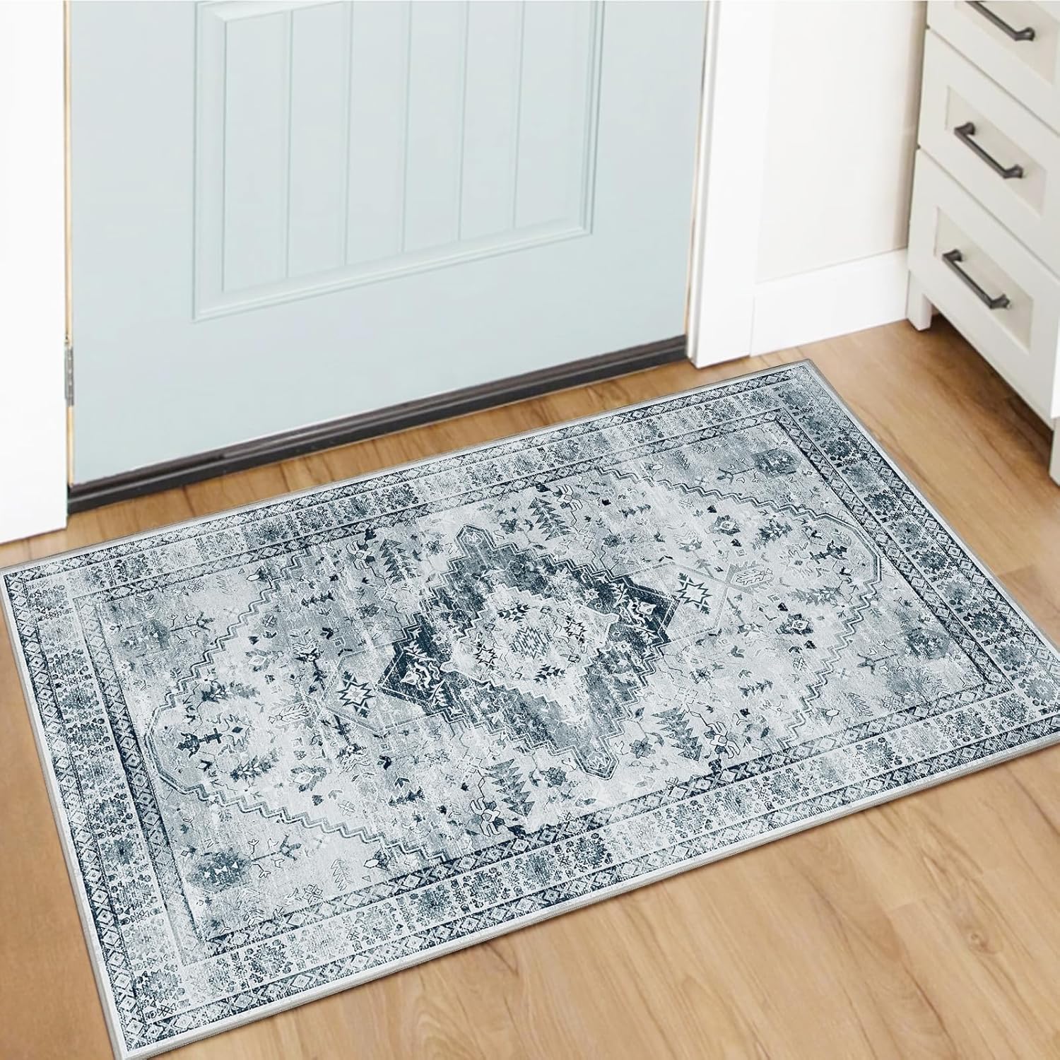 Amazon.com: 2x3 Hallway Runner Rug Vintage 2x3 Kitchen Runner Rugs ...