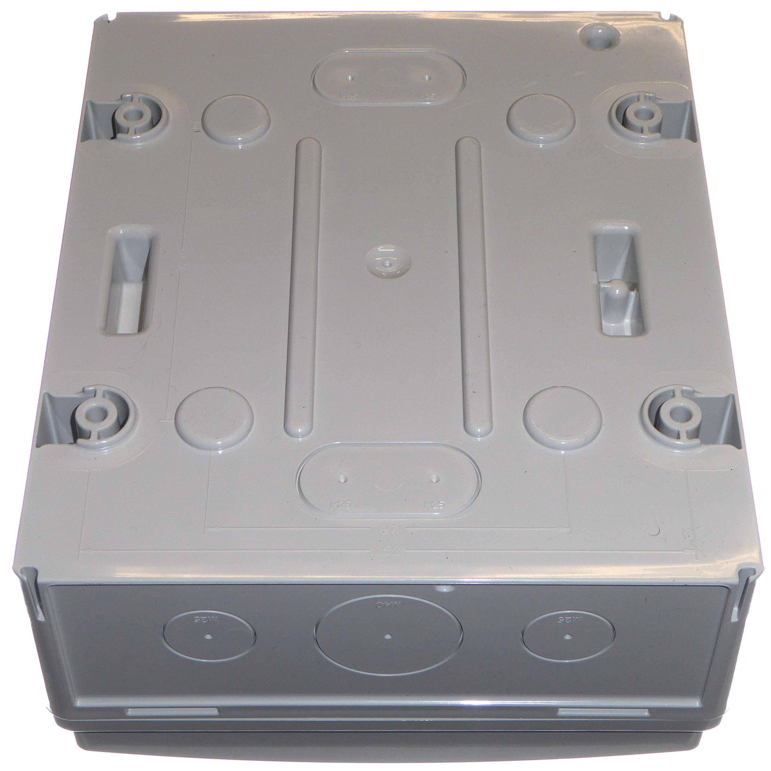 Buy 6 Module IP65 DIN Rail Enclosure - Empty Consumer Unit Distribution ...