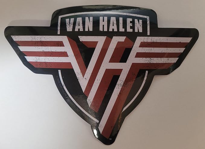 Amazon.com: C&D Visionary Van Halen Shield Logo Sticker Stickers : Toys ...