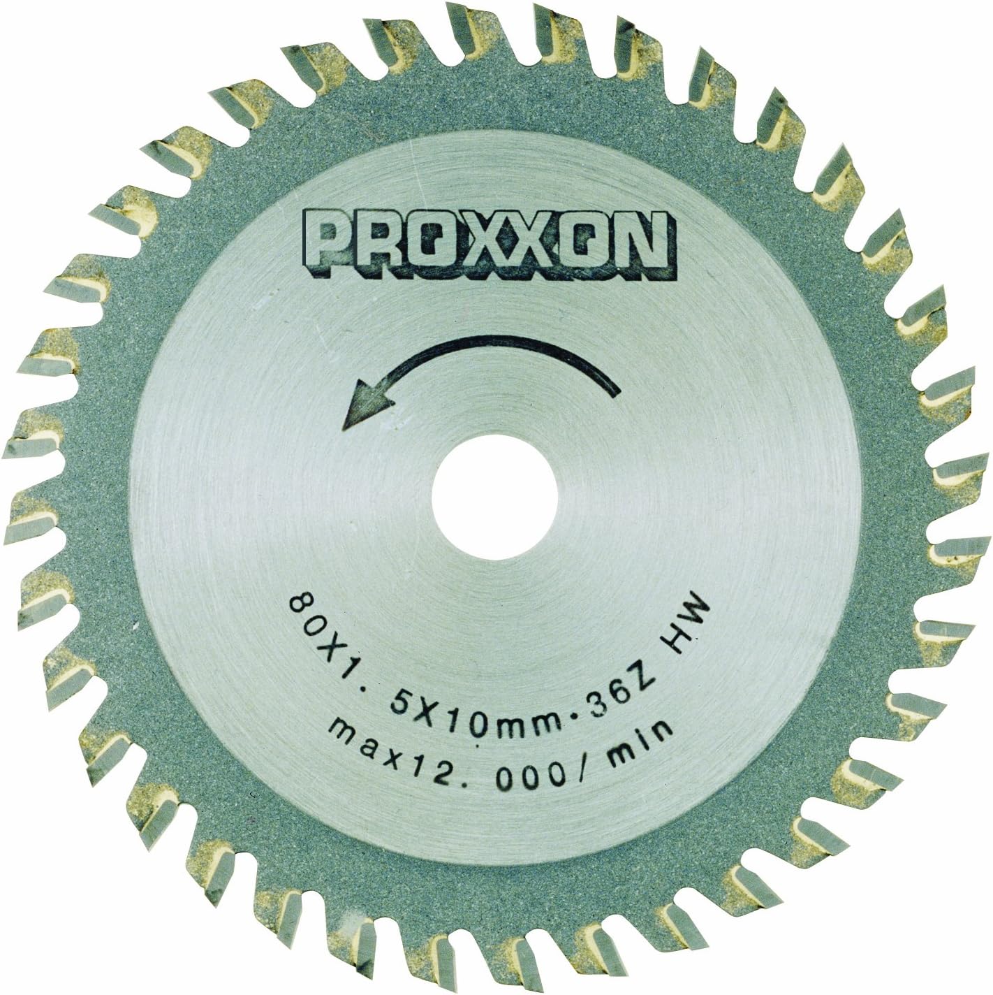 PROXXON 28017 Kreissägeblatt/Sägeblatt Hartmetall - bestückt (20 Zähne ...