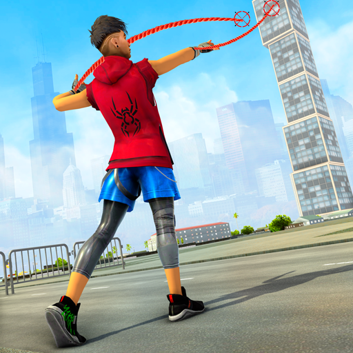 Spider Superhero Rope Rescue Game - Spider Car Mega Ramp Game - Mega ...