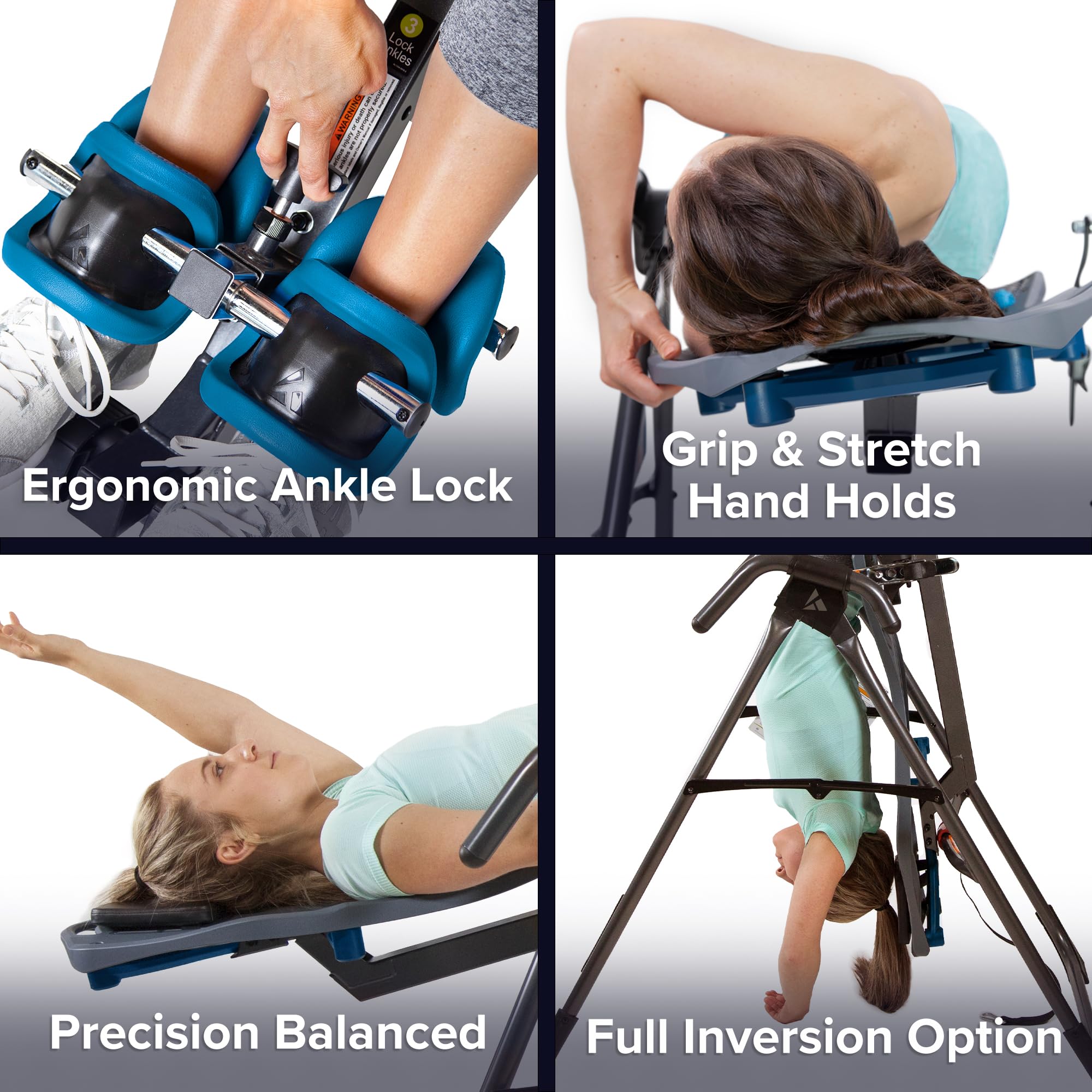 Snapklik.com : Teeter FitSpine X1 Inversion Table, Back Pain Relief Kit ...