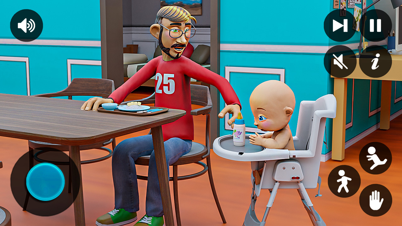 Who’s your Real Mommy & Daddy 3D Simulator Game- Newborn Naughty Baby ...