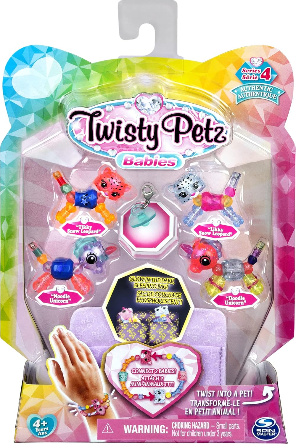 Amazon.com: Twisty Petz, Series 4 Babies 4-Pack, Unicorns and Snow ...