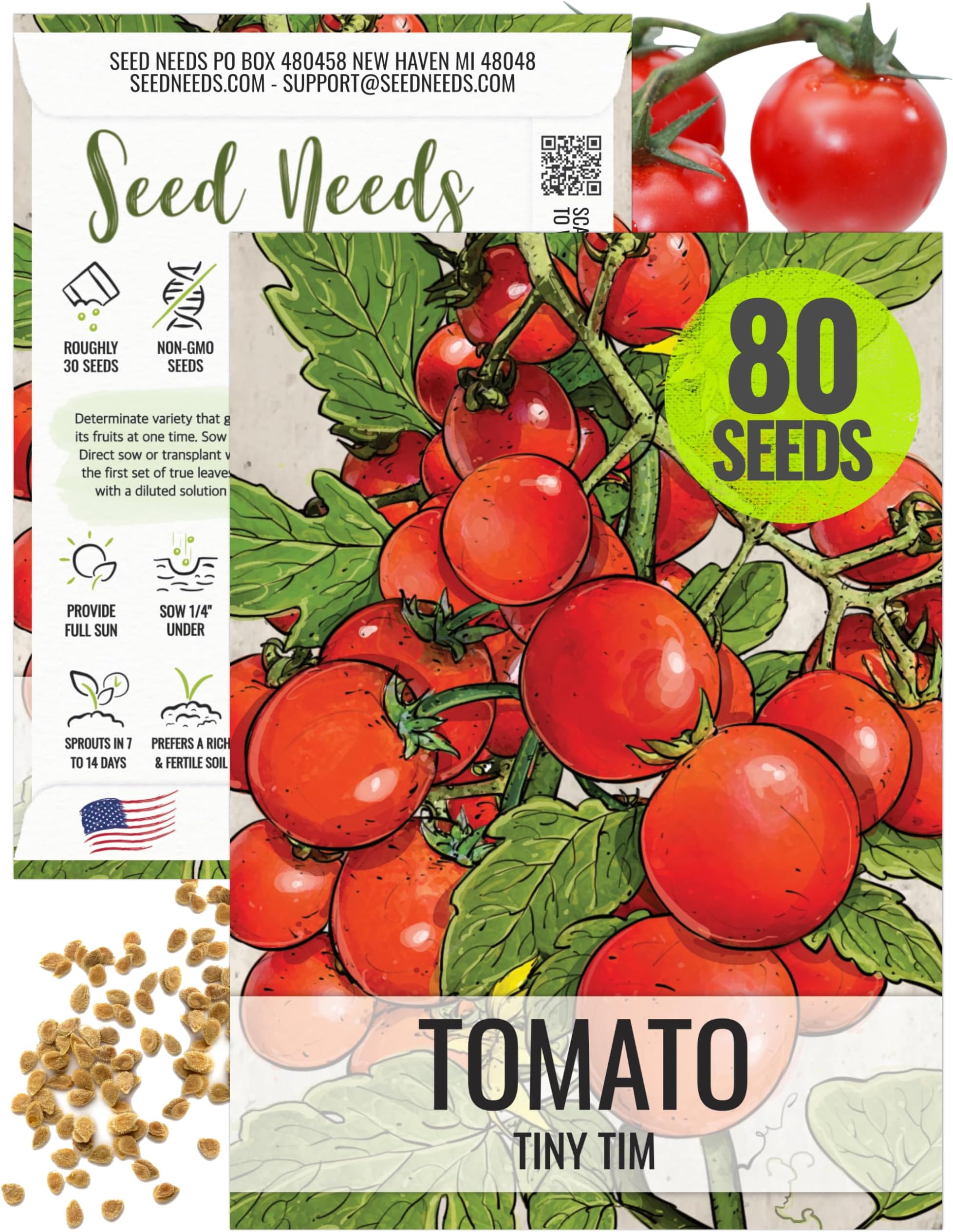 Amazon.com : Tumbling Tom Red - Tomato Seeds : Tomato Plants : Patio ...