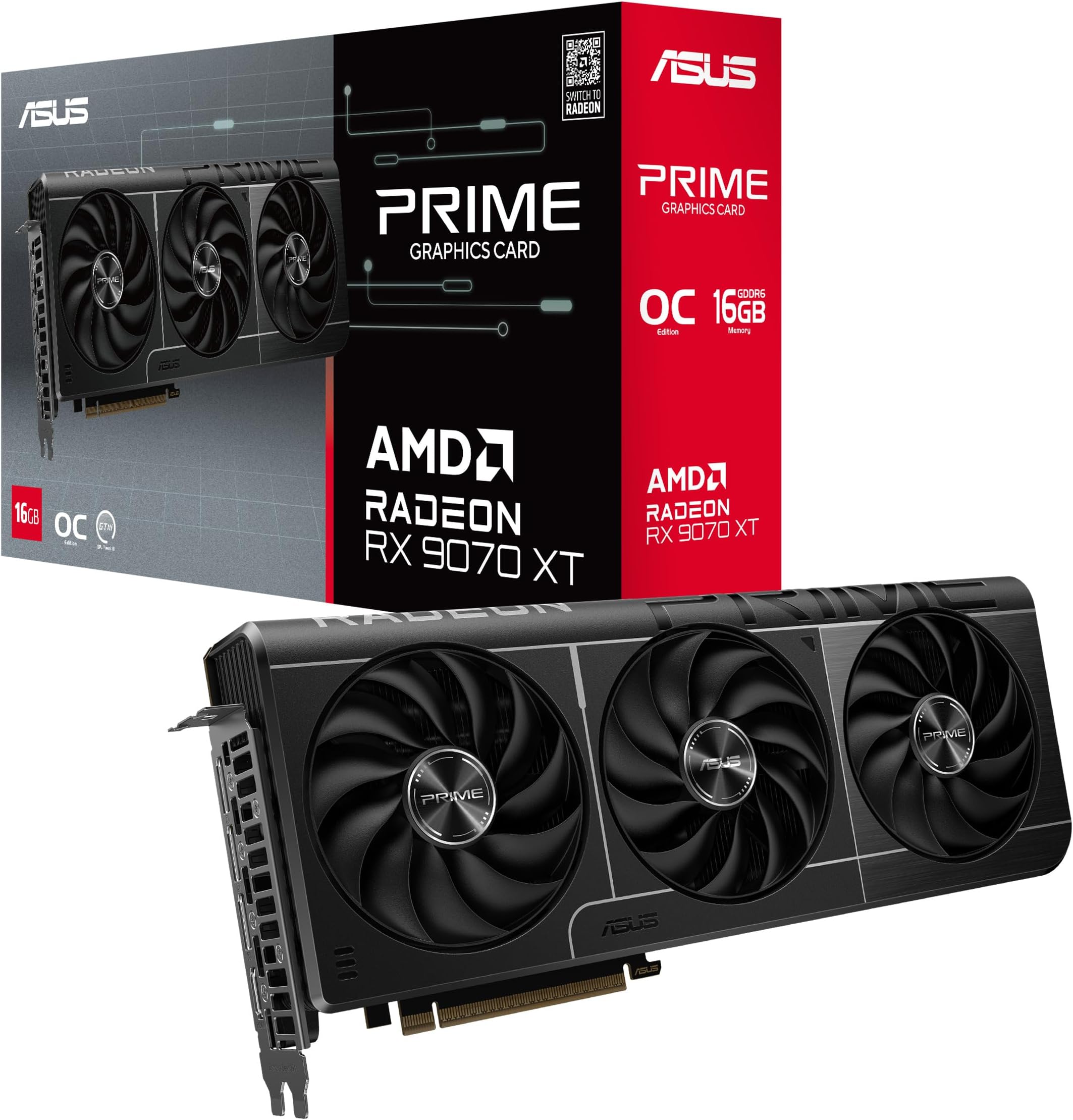 ASUS TUF Gaming Radeon RX 9070 XT OC Edition 16GB GDDR6 Grafikkarte: Amazon.de: Computer & Zubehör