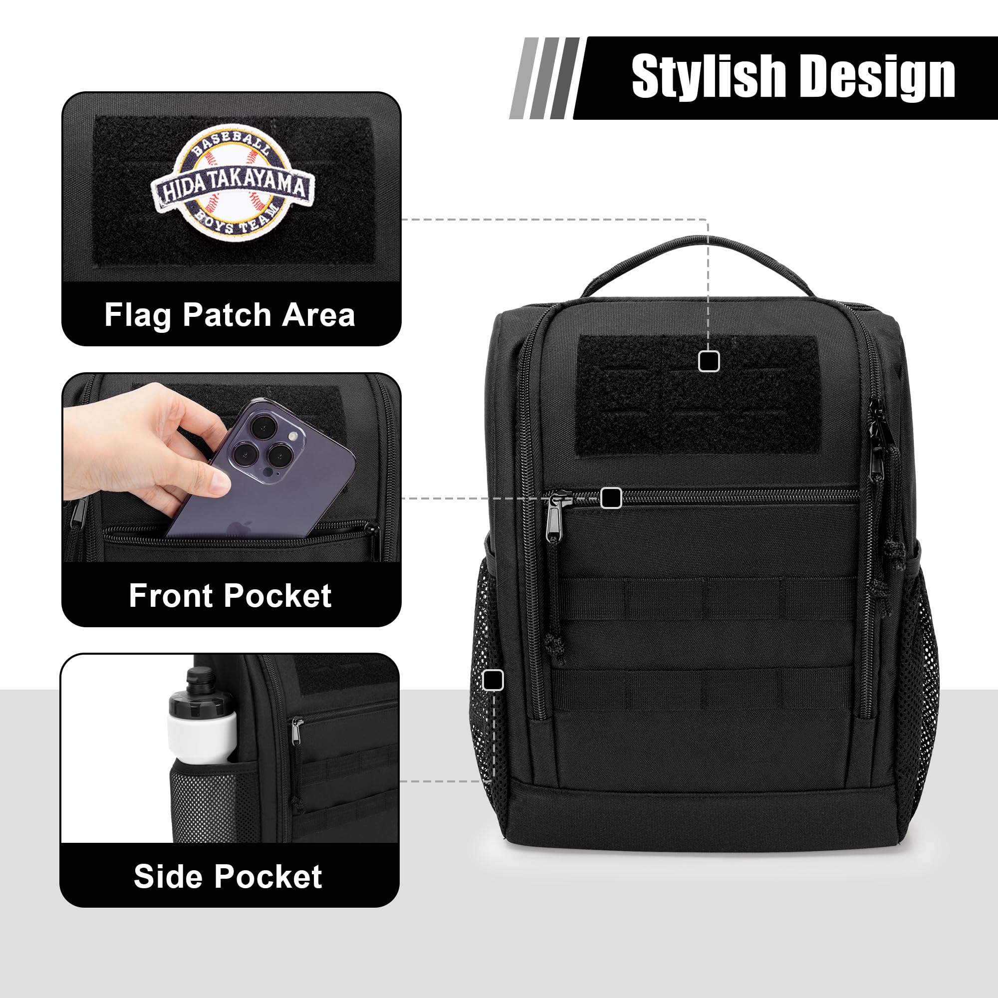 Snapklik.com : GOBUROS Single Baseball Glove Case, Baseball Glove ...