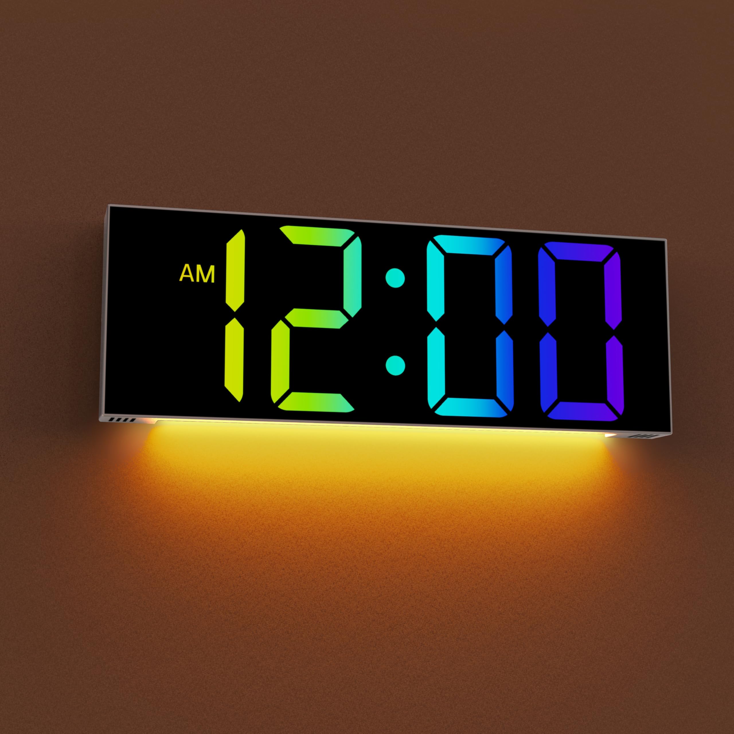 Amazon.com: JALL 12'' Large Digital Wall Mount Clock with Remote ...