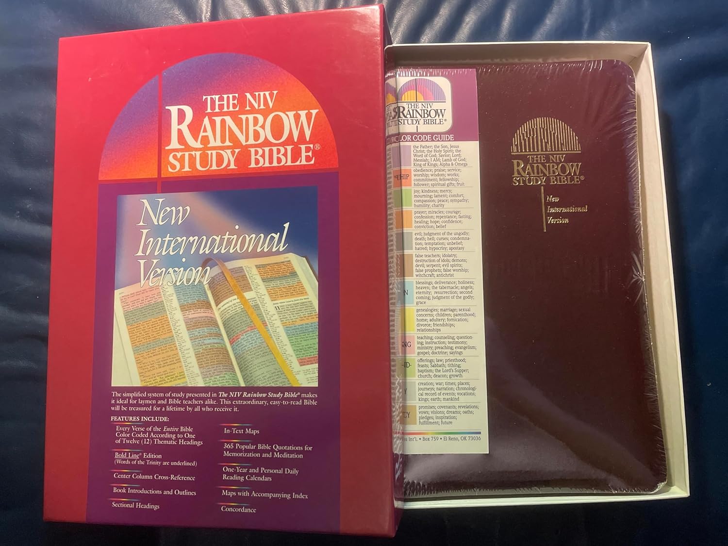 The Rainbow Study Bible New International Version/Imitation Leather ...
