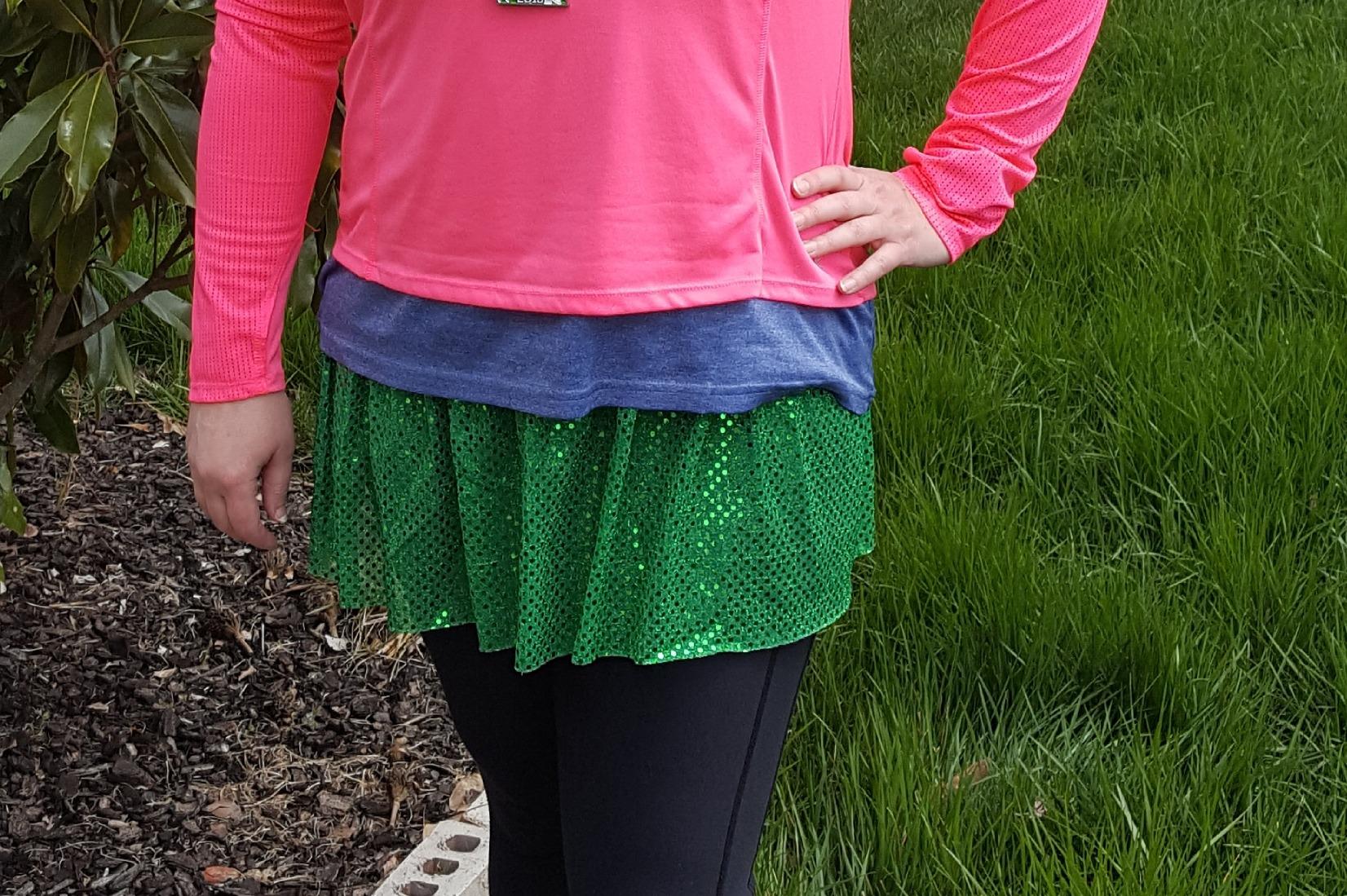 Amazon.com: Women's Sparkle Running Skirt | Running Tutu | Glitter ...