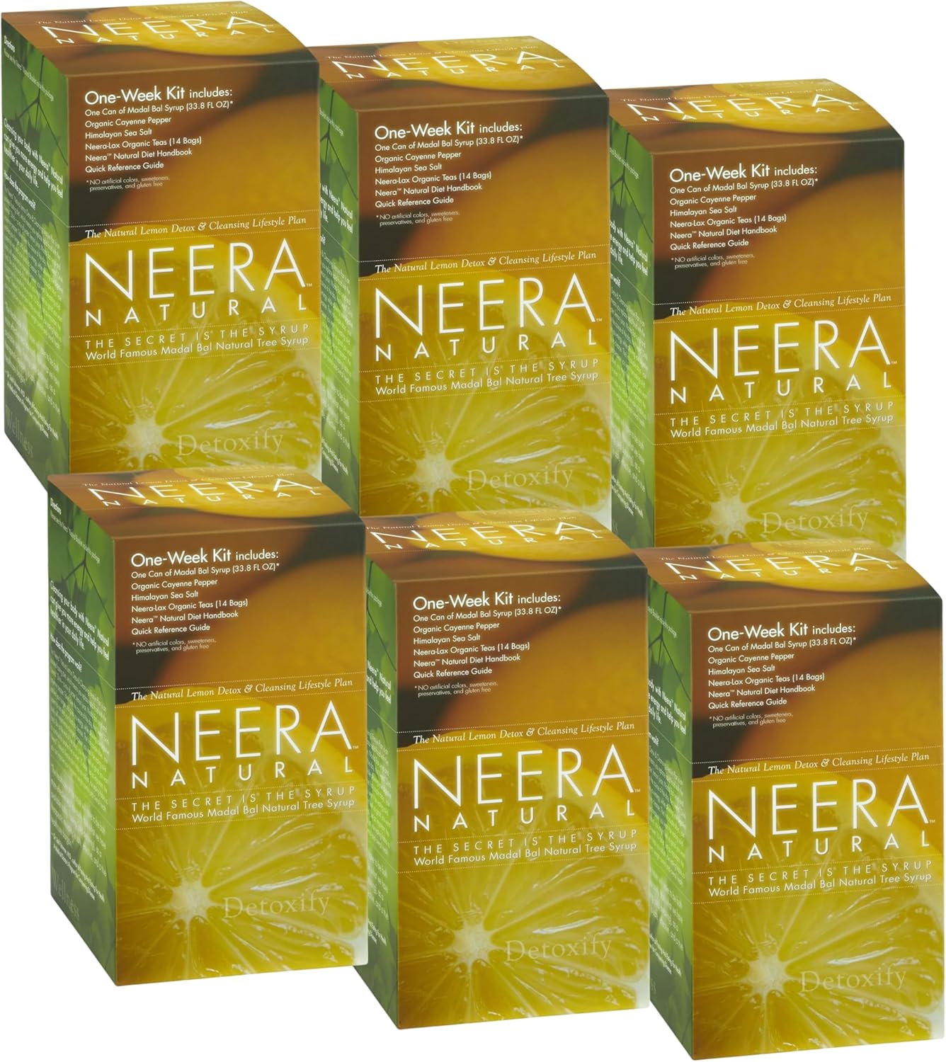 Amazon.com: Neera Natural Family A Pack Master Cleanse Diet - 7 Day ...